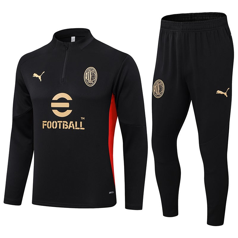 Kids AC Milan Training Tracksuit 24-25 – Wolf Locker